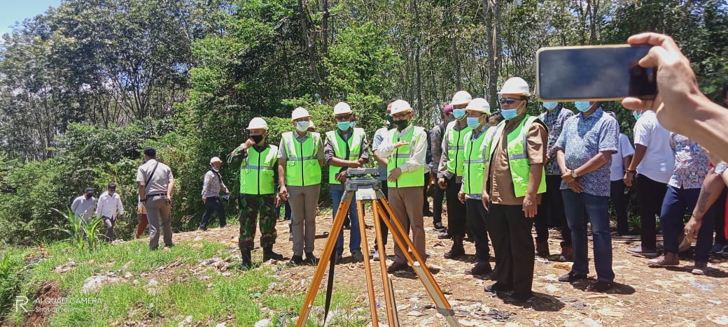 Bupati Hidayatullah Letakkan Batu Pertama Pembangunan TPA Sampah ... Bupati Hidayatullah Letakkan Batu Pertama Pembangunan TPA Sampah ...